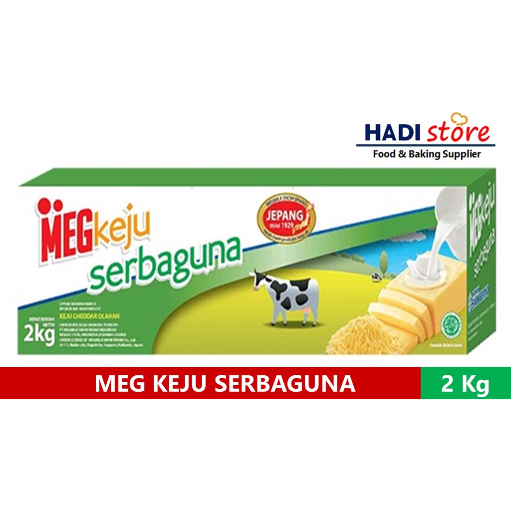 Jual MEG KEJU CHEDDAR SERBAGUNA CHEESE - 2 KG | Shopee Indonesia