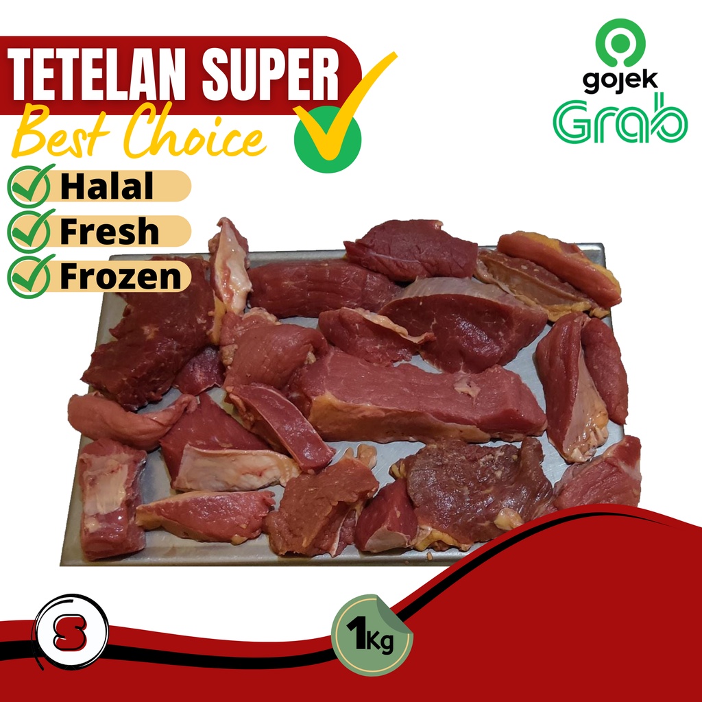 Jual Sapina Daging Sapi Tetelan Sapi Lokal, Super & Halal 1kg | Shopee ...