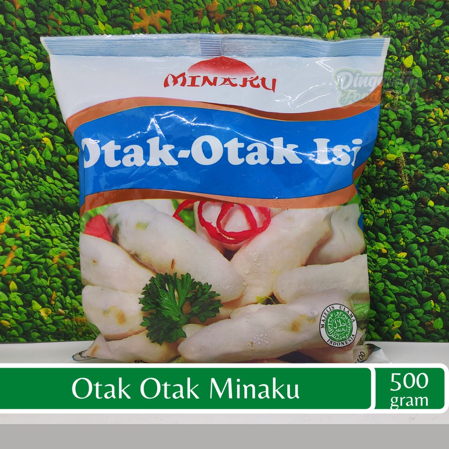 Jual OTAK OTAK IKAN ISI 500gr MINAKU frozen food makanan beku camilan ...