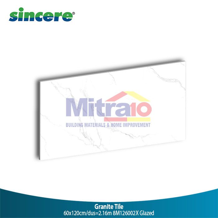 Jual Sincere Granit Lantai 60x120 Motif Marble Putih Glazed 8M126002X ...