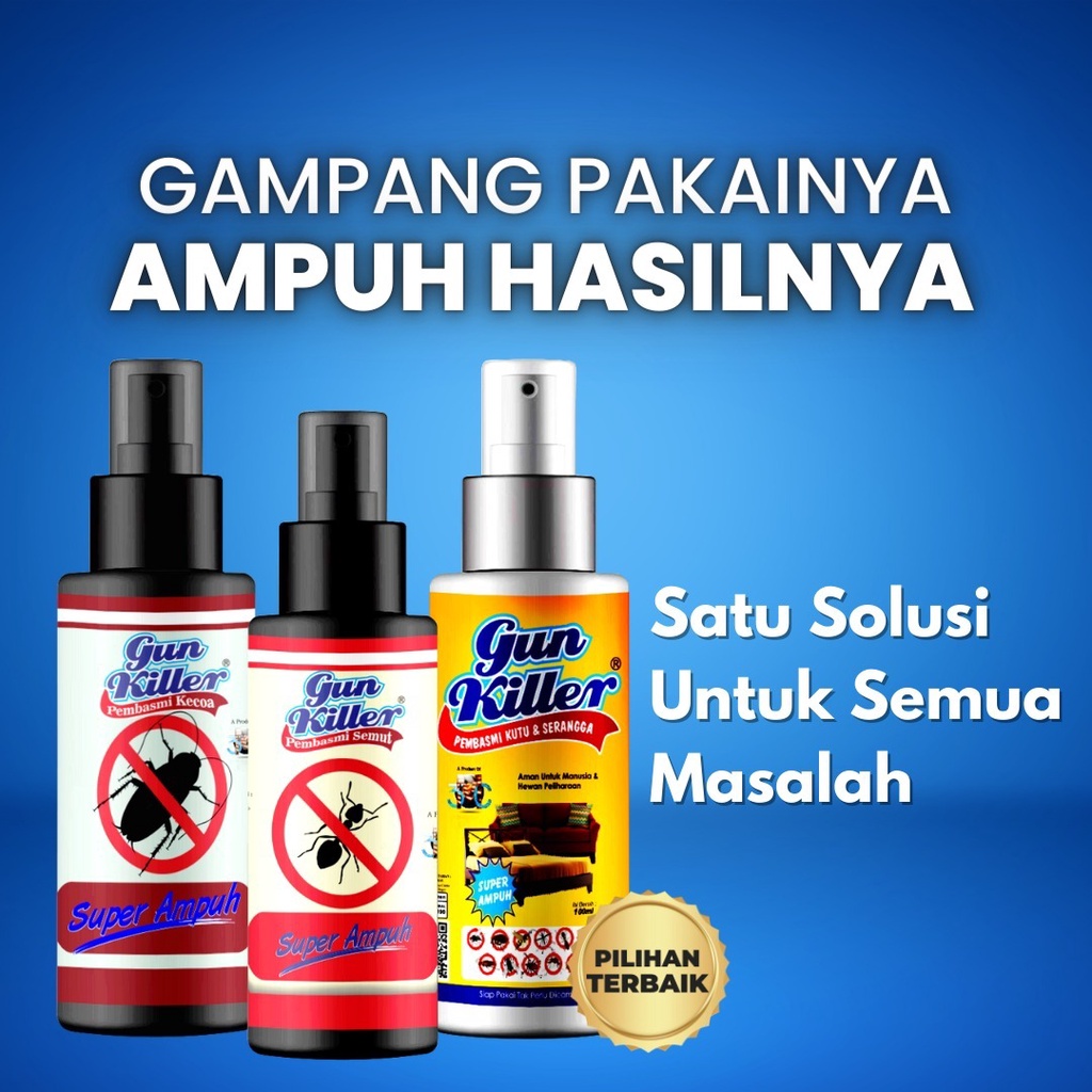 Jual Pembasmi Pengusir Pembersih Racun Serangga Kecoa Tikus Semut ...