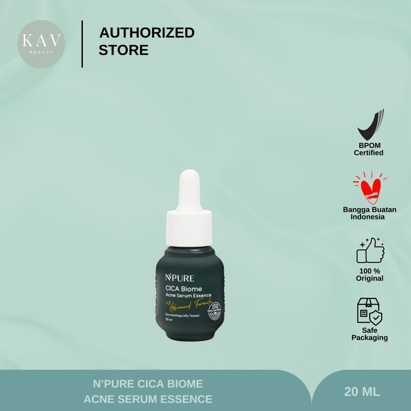 Jual Npure Cica Biome Acne Serum Essence / Acne Care | Shopee Indonesia