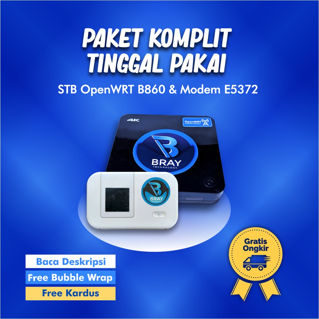 Jual Stb OpenWrt Ram 1gb dan modem e5372s | Shopee Indonesia