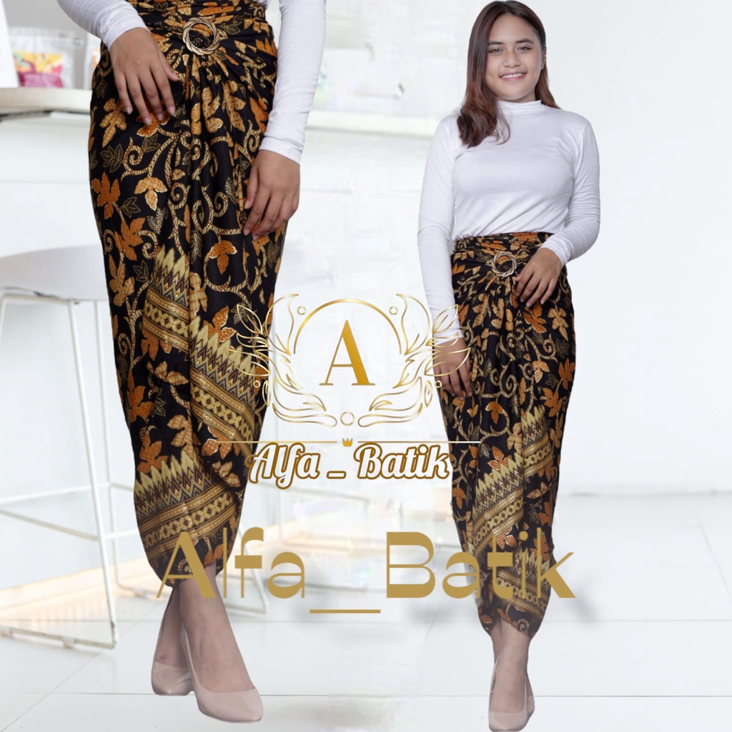 Jual rok lilit batik / rok lilit batik kain lilit murah / lilit batik ...