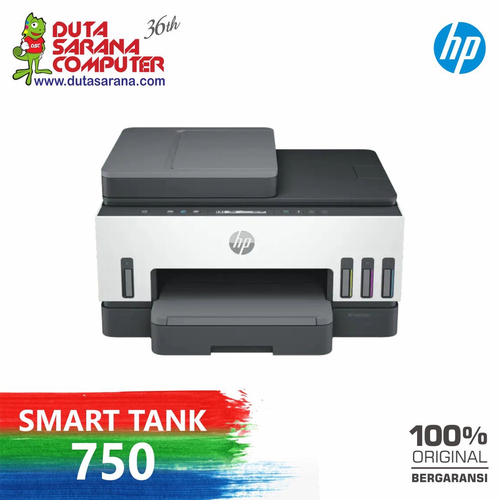 Jual Printer HP Smart Tank 750 SmartTank 750 Print Scan Copy ADF ...