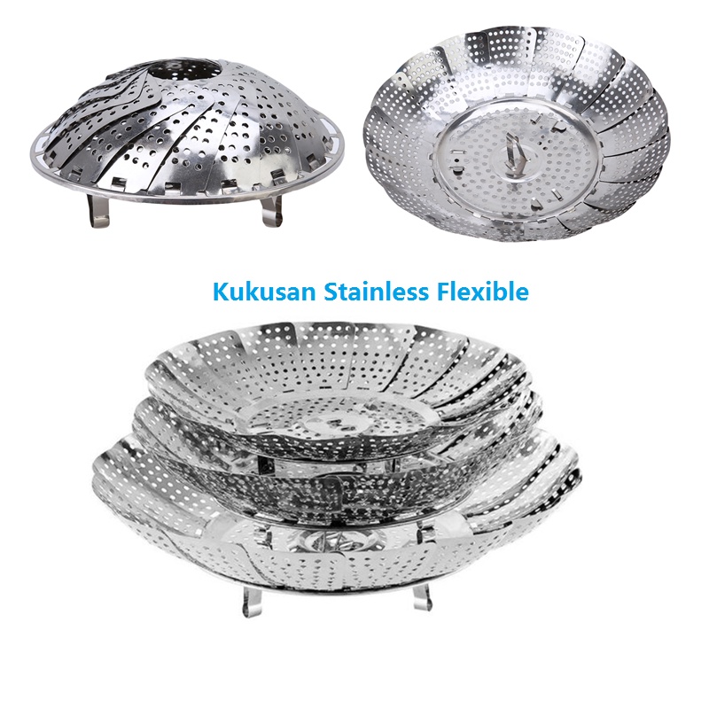 Jual Mi.more Kukusan Stainless Flexible / Steamer Alat Kukus Serbaguna ...