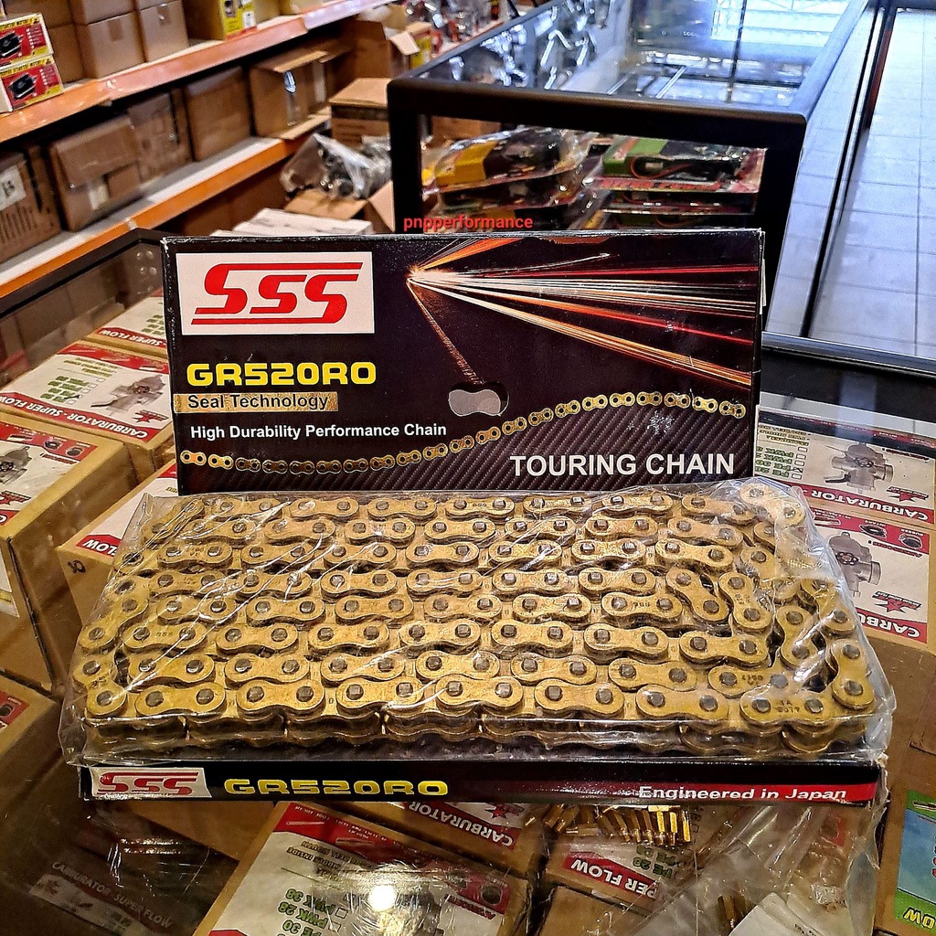 Jual Rantai SSS Tebal 520 panjang 130L (ORING) | Shopee Indonesia