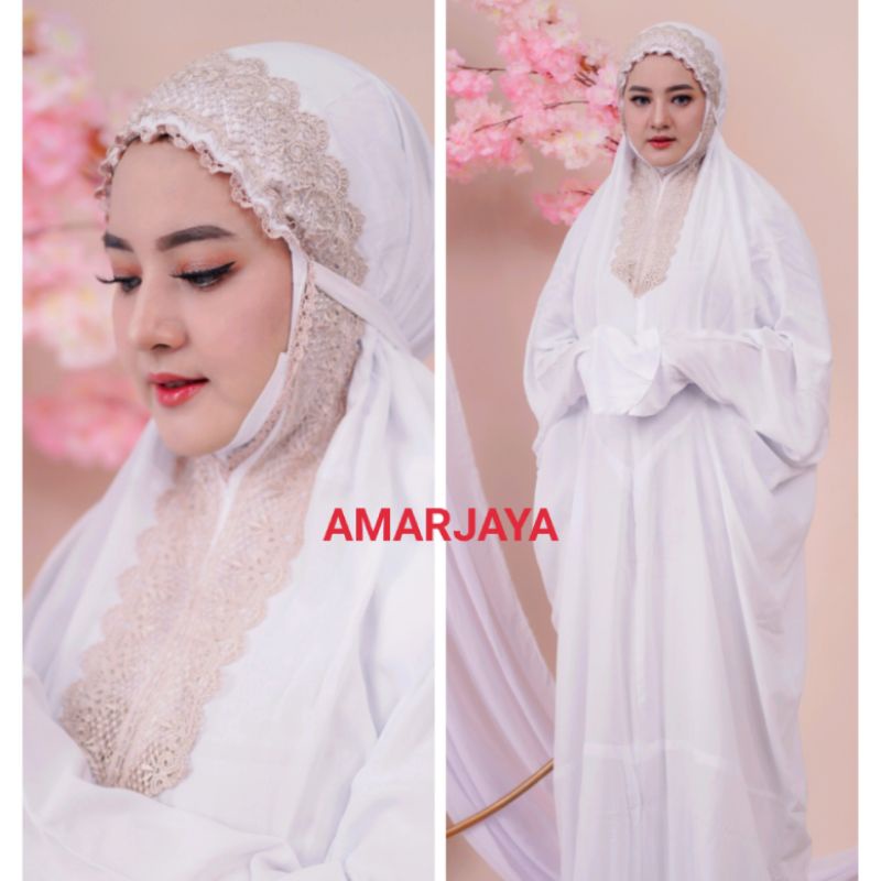 Jual MUKENA RENDA MODEL TERUSAN SIZE DEWASA RAYON SUPER | Shopee Indonesia
