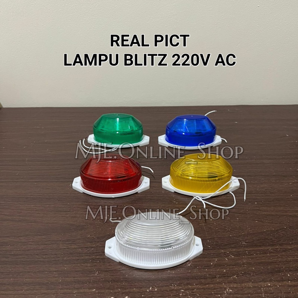 Jual LAMPU BLITZ STROBE 220V LIGHT FLASH LAMP / LAMPU BLITZ STROBE ...