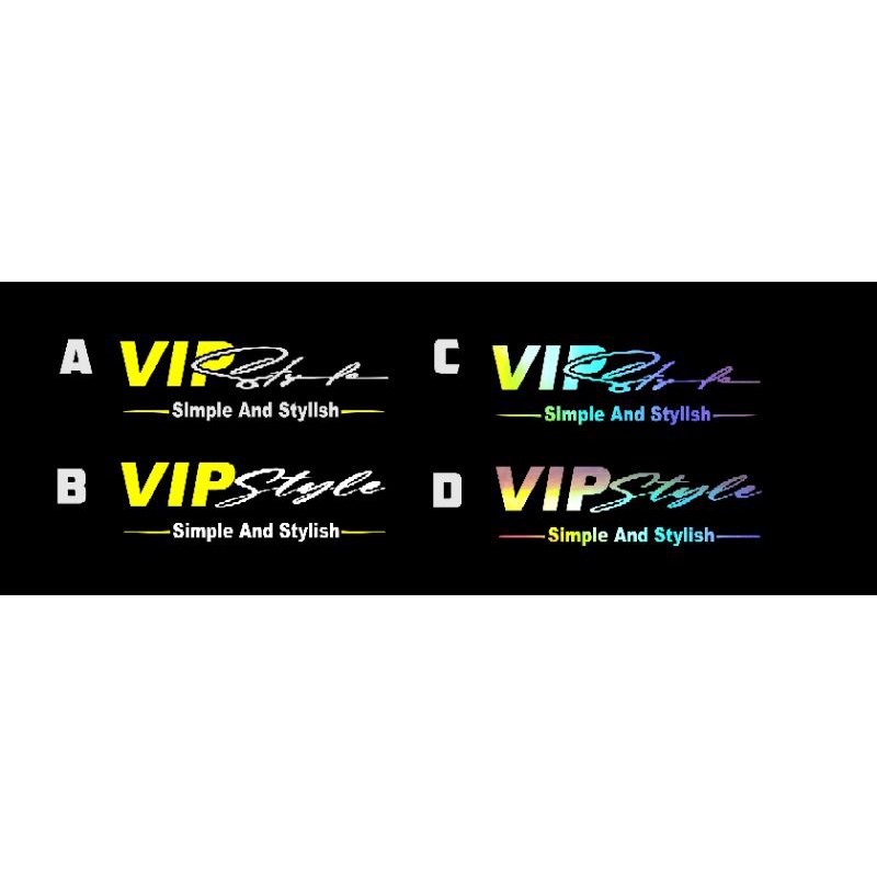 Jual stiker vip stile | Shopee Indonesia