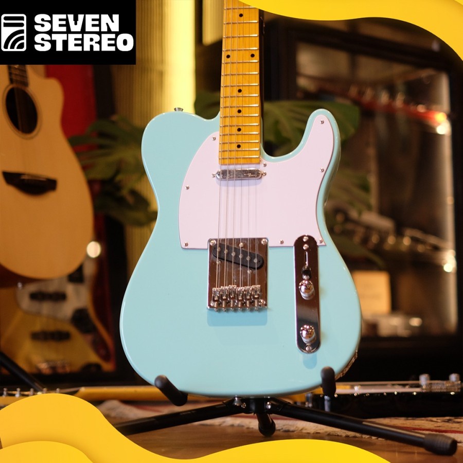 Jual Scorpion ST130 Telecaster Electric Guitar Daphne Blue | Shopee Indonesia