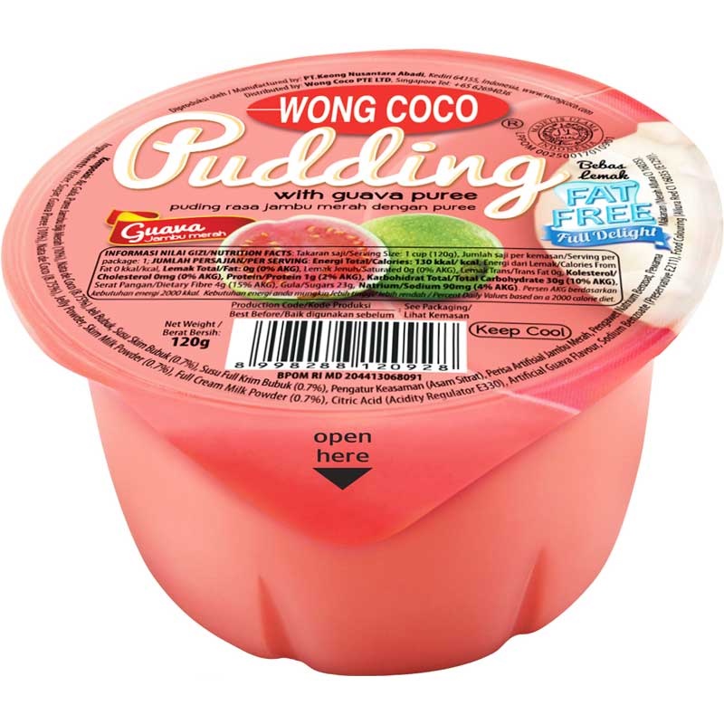 Jual Wong Coco Pudding Guava 120g | Shopee Indonesia