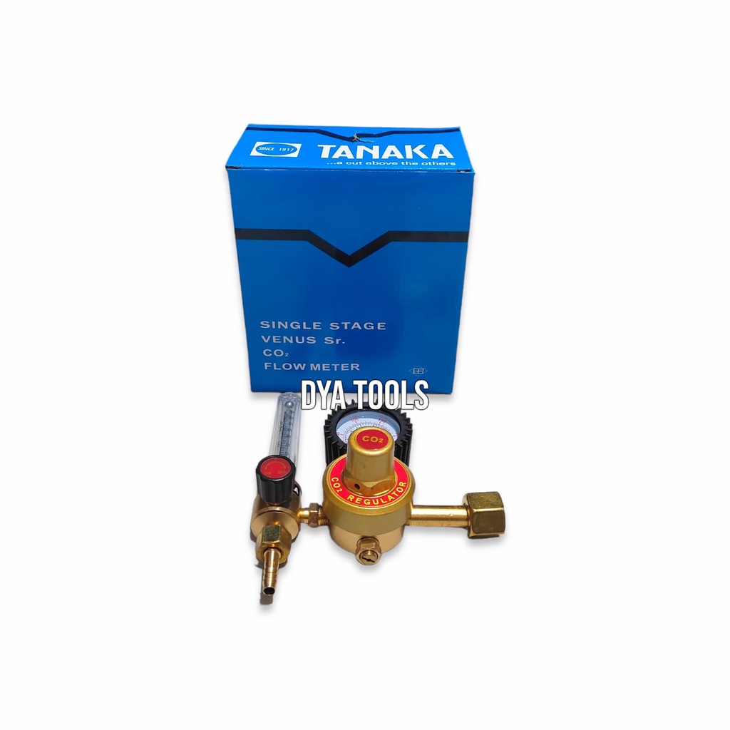 Jual Regulator Tanaka Untuk Tabung Las co 2 Mig / Regulator CO2 TANAKA ...