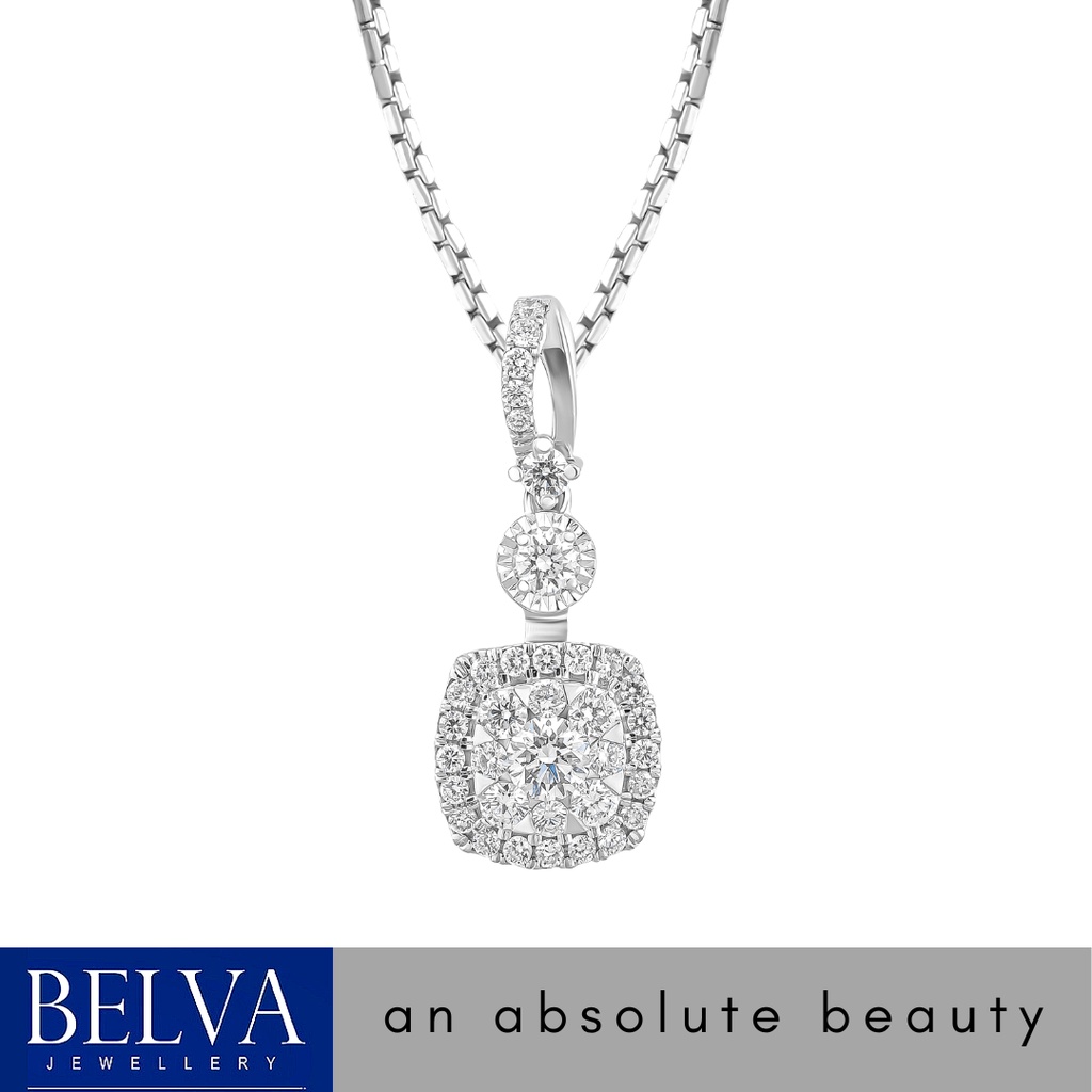 Jual Liontin Berlian Model Kotak - Belva Jewellery - BAPDJA01827 ...