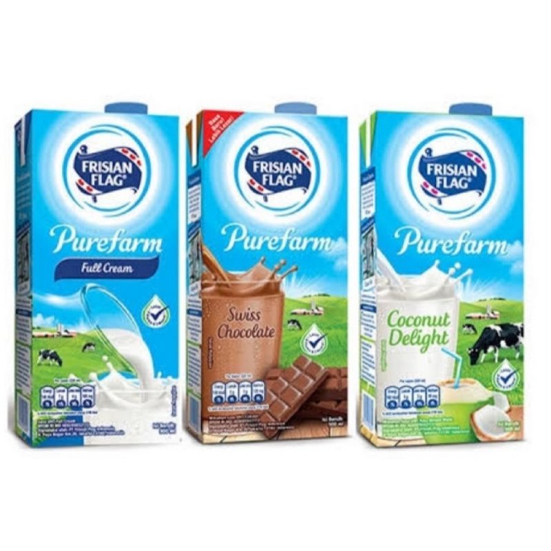 Jual Susu Frisian Flag UHT 1 L / 946 ml | Shopee Indonesia