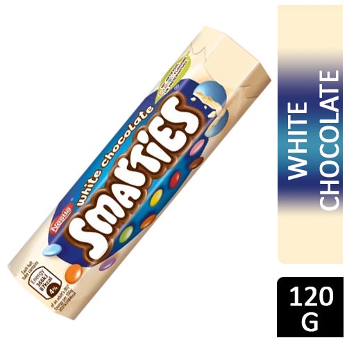 Jual Coklat Nestle Smarties White Chocolate 120gram asal Eropa | Shopee ...