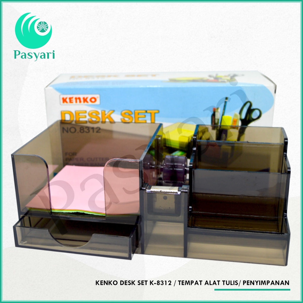 Jual KENKO DESK SET K-8312 / Tempat Alat Tulis/ Penyimpanan | Shopee Indonesia
