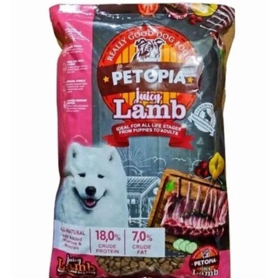Jual PETOPIA DOG FOOD 20KG - PETOPIA BEEF 20KG - PETOPIA LAMB 20KG ...