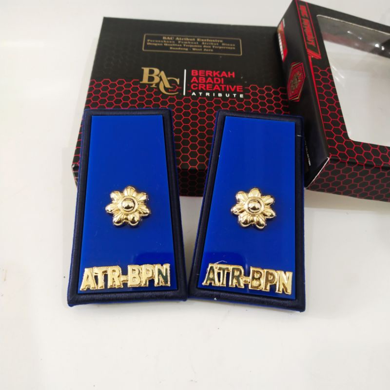 Jual Pangkat ATR BPN 3D Kain Akrilik exclusive Bac Atribut Exclusive ...
