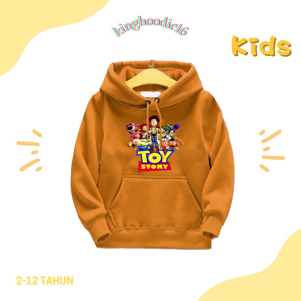 Jual Hoodie Sweater Anak toy story laki laki perempuan/jacket cewe cowo ...