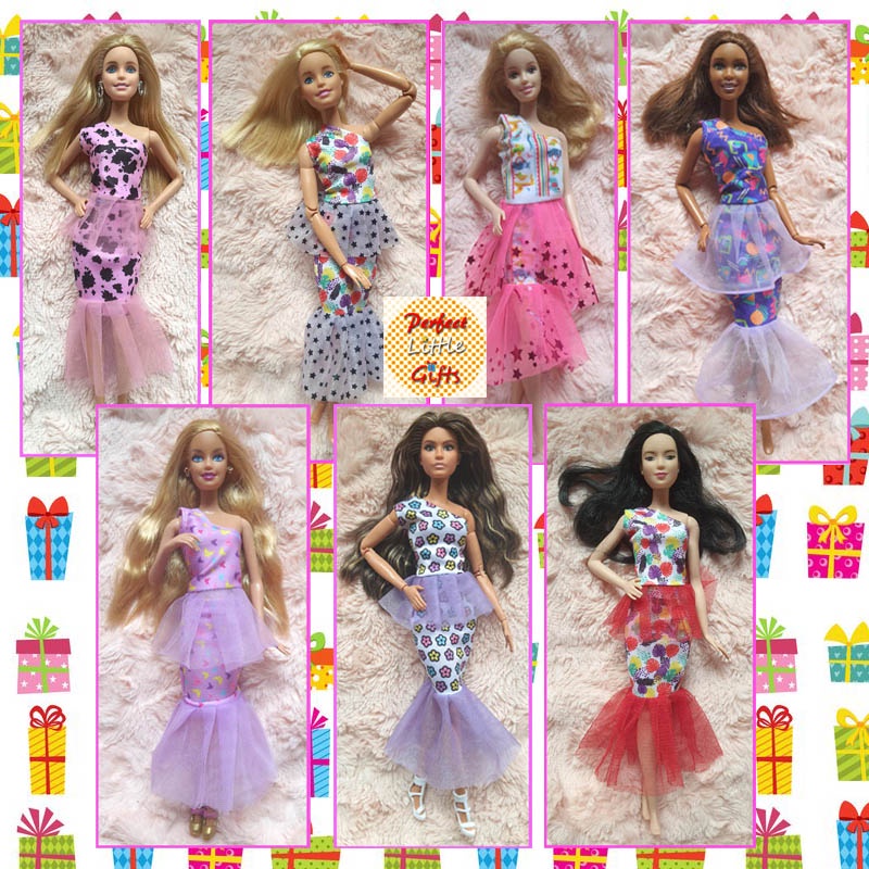 Jual Barbiee Baju Furing Set Doll Lover Collections | Shopee Indonesia