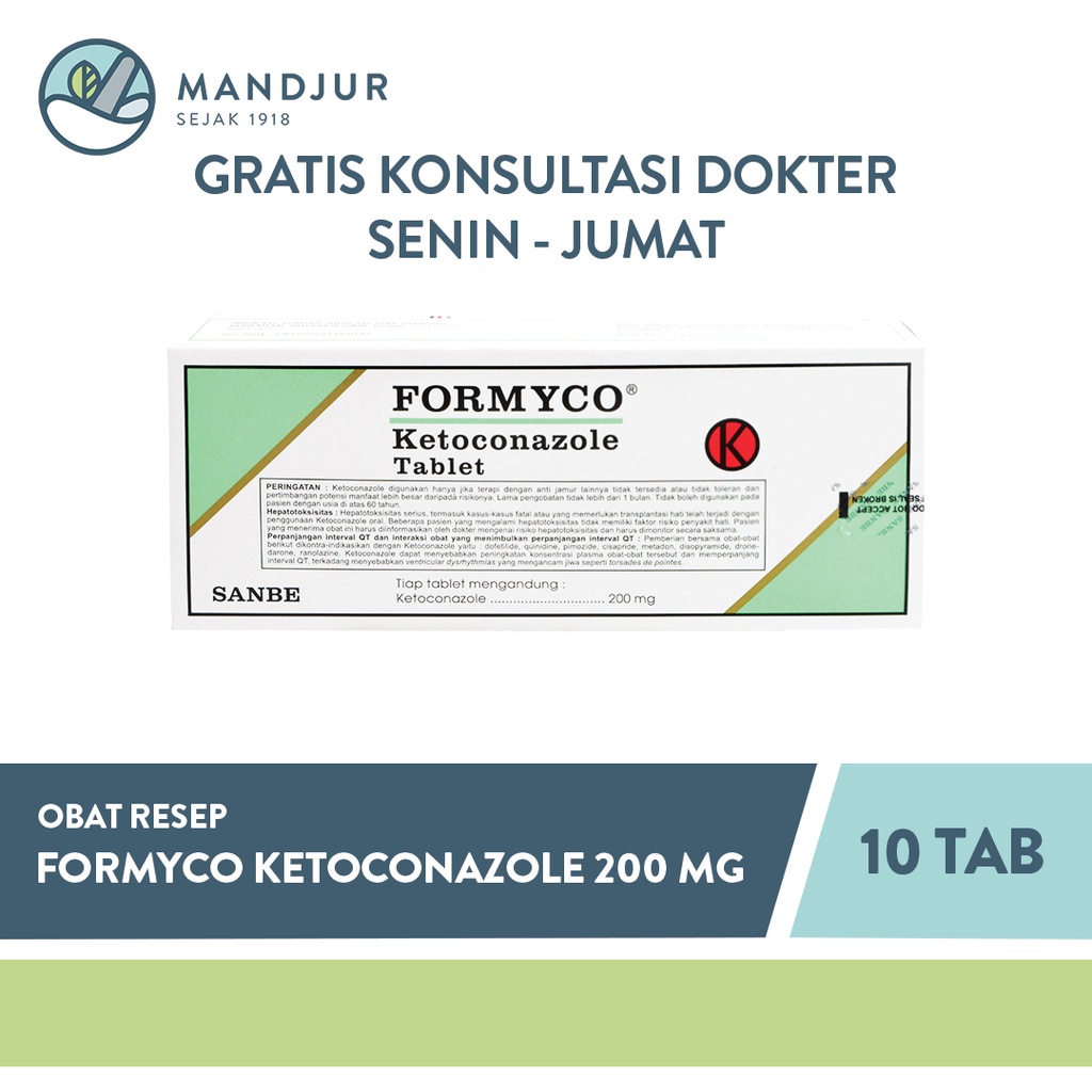 Jual Formyco 200 Mg 10 Tablet | Shopee Indonesia
