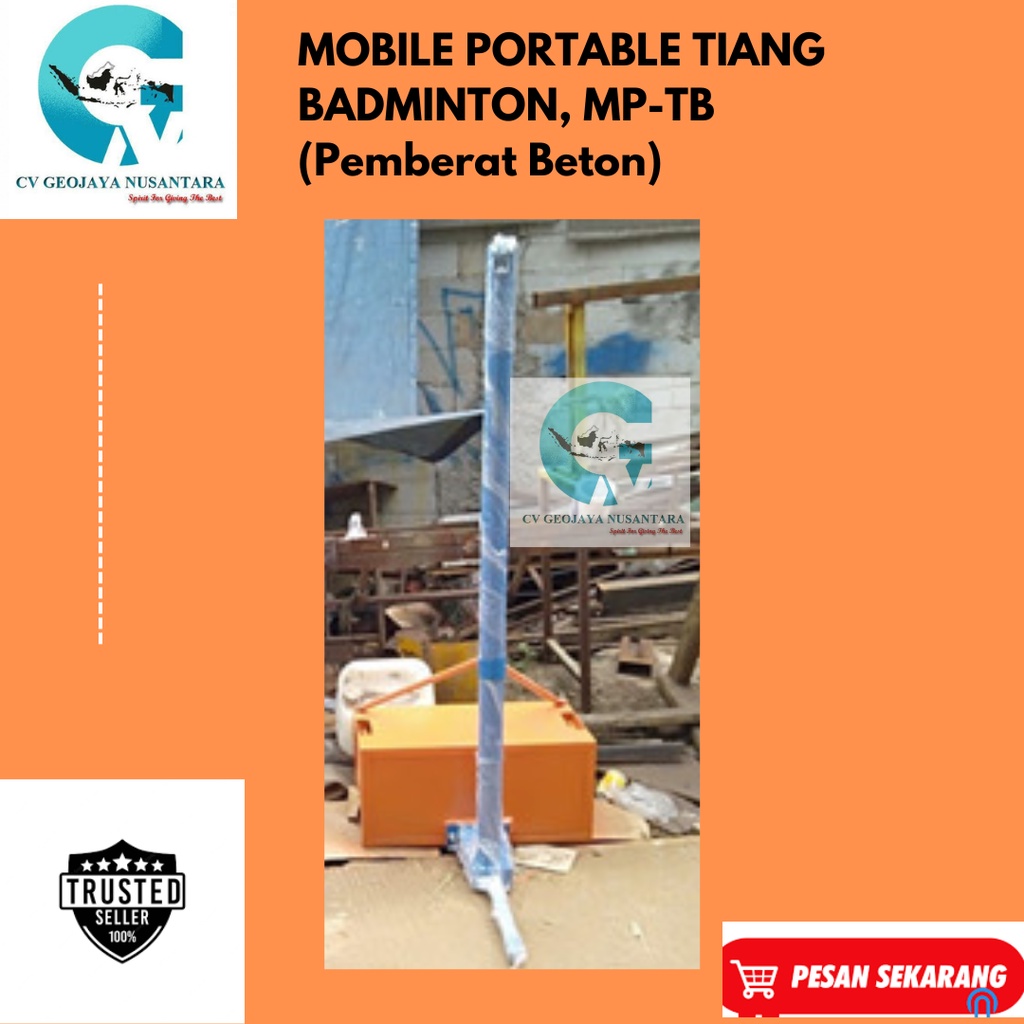 Jual Tiang Badminton Portabel (Pemberat Beton Di Cor Oleh Pembeli ...