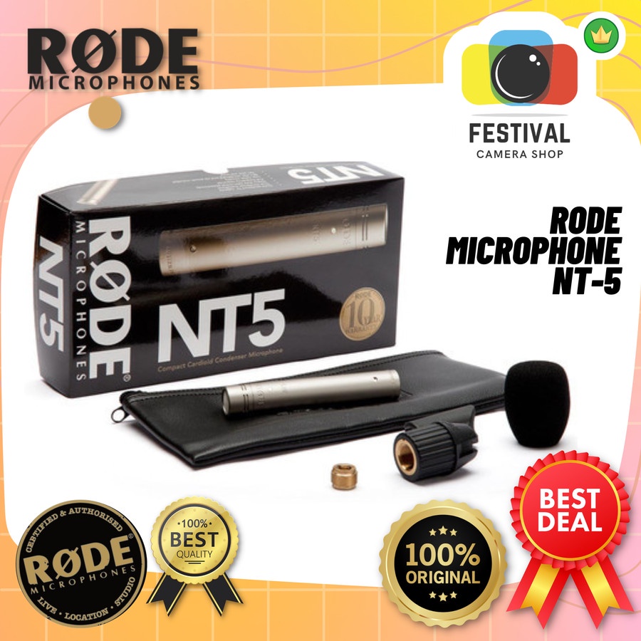 Jual RODE NT5 / NT 5 Studio Condenser Microphone Original | Shopee Indonesia