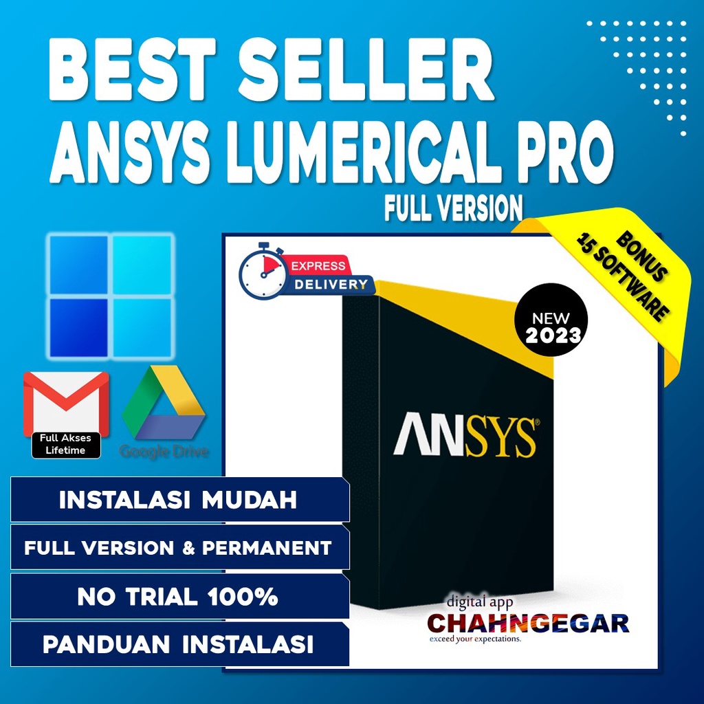 Jual Software ANSYS Lumerical 2024 R1 Full Permanent Software Design Visual Effects | Shopee ...