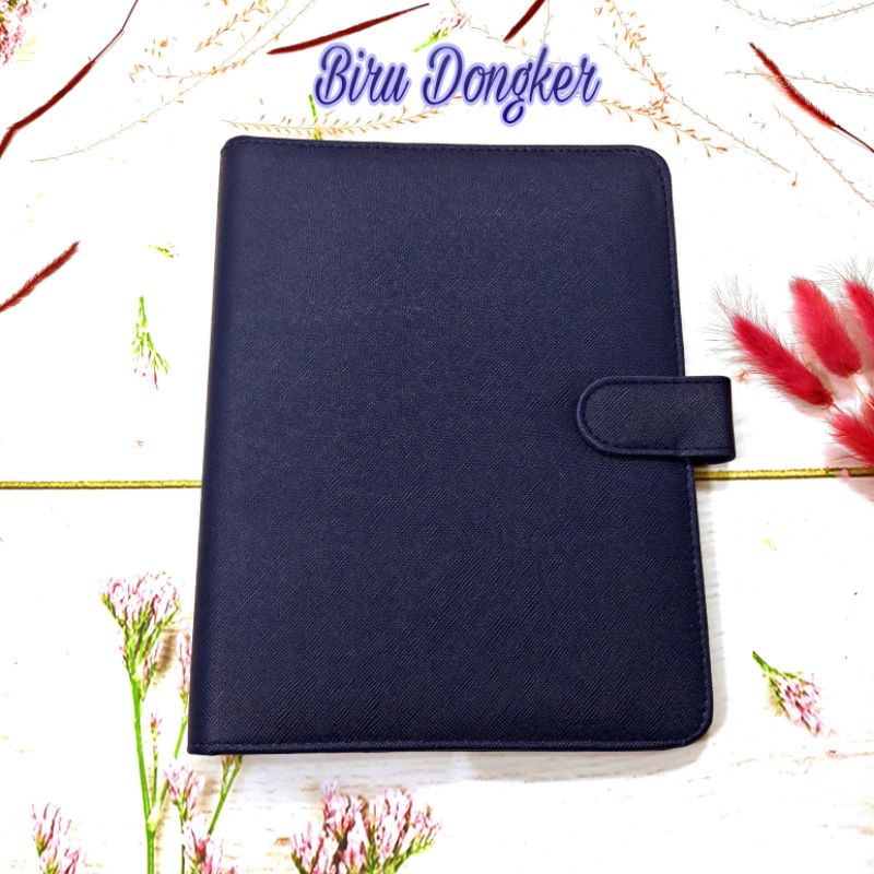 Jual Binder Polos Exclusive A5 20 Ring Ada 12 Warna Pilihan Agenda ...