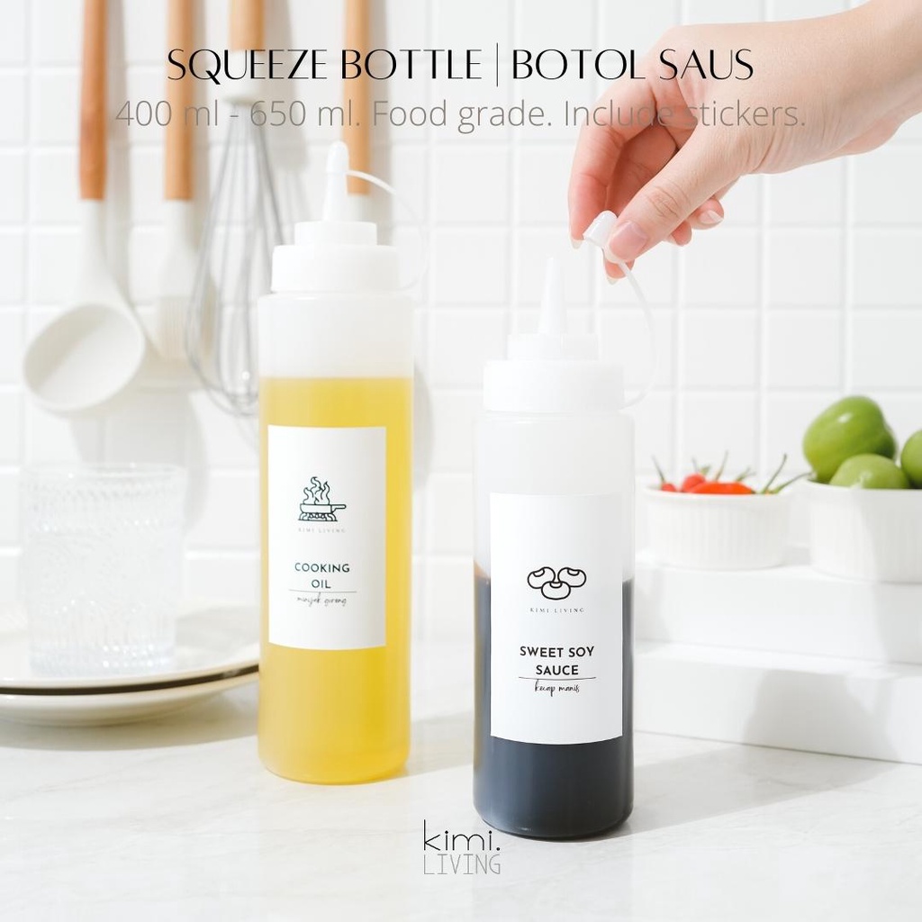 Jual KIMI LIVING - KANA BOTOL SAUS / SAOS - FREE STICKER - Squeeze ...