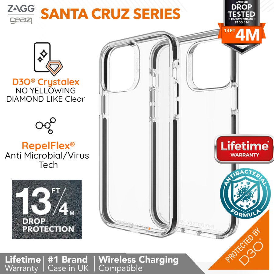 Jual [D3O Protection] Original ZAGG Gear4 Case iPhone 13 Pro Max / 13 ...