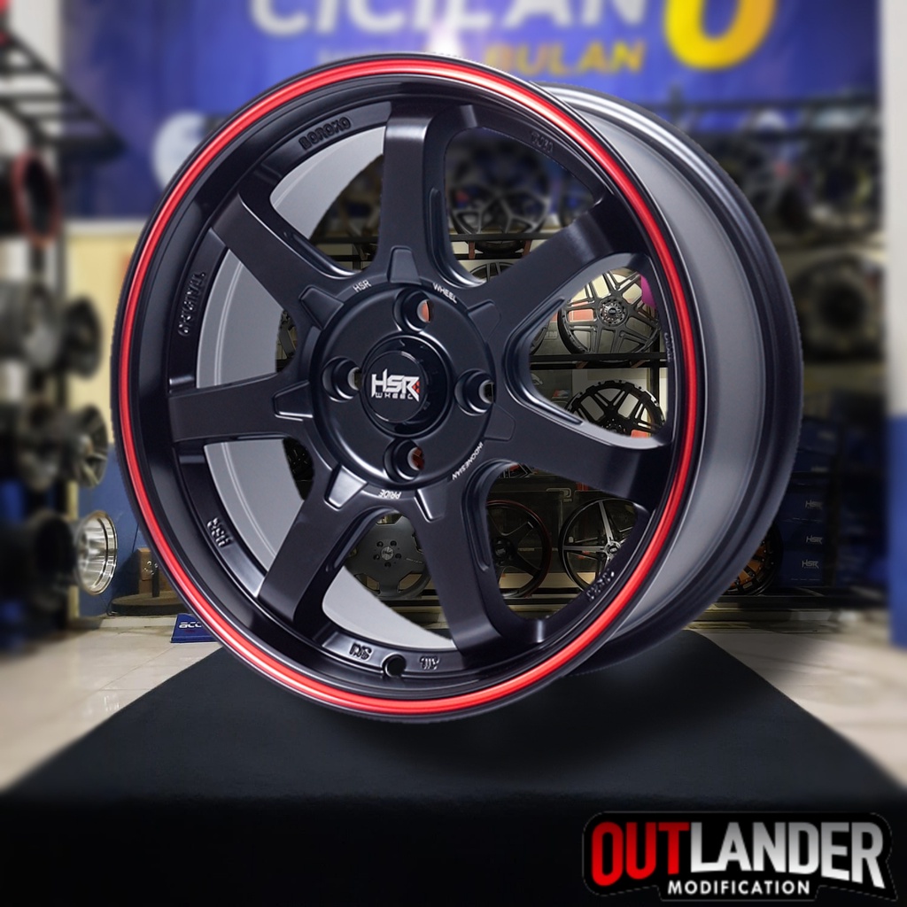 Jual Velg Mobil Ring 16 HSR BOROKO TJH R16 Mobil Jazz Brio Yaris Vios DLL | Shopee Indonesia