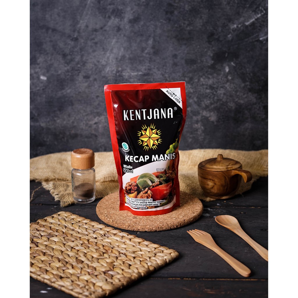 Jual Kecap Kentjana Refill Standing Pouch 600 ml | Shopee Indonesia