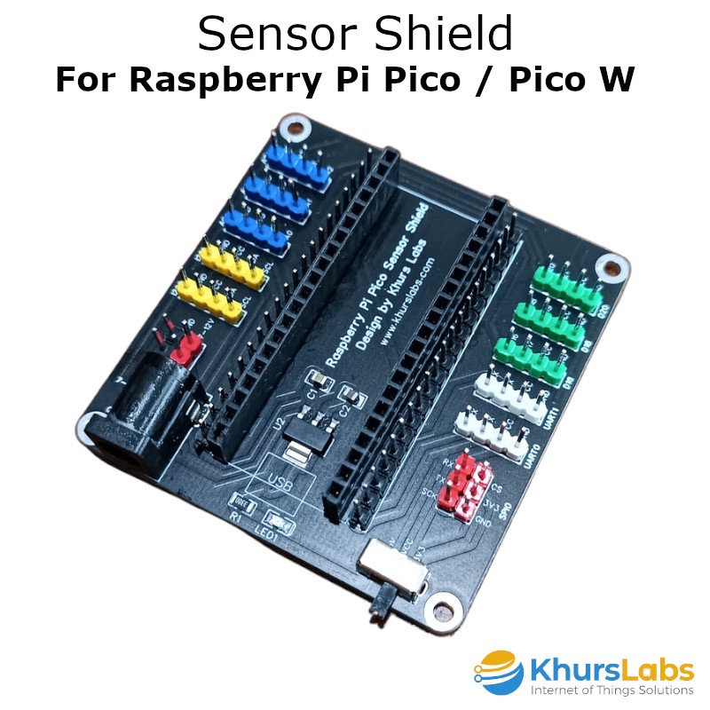 Jual Raspberry Pi Pico Pico W Sensor Shield Developer Board Shopee