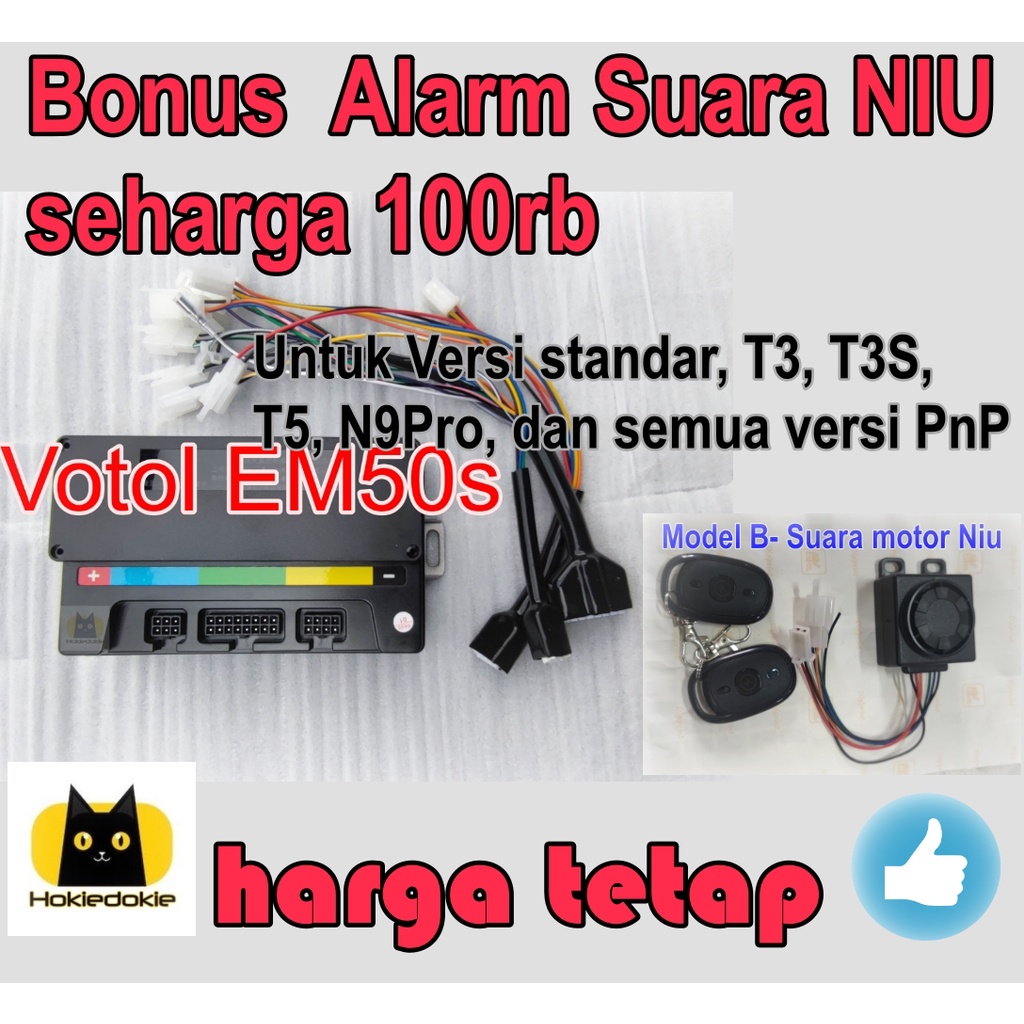 Jual Controller VOTOL EM50 EM50s em50-4 Electric Motor sepeda listrik BLDC T3 T5 T3s exotic Goda ...