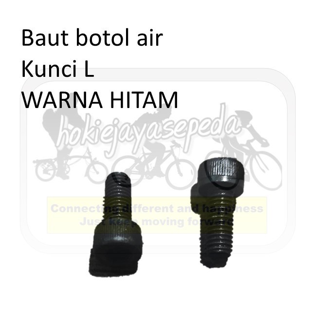 Jual Baut Holder Botol Air sepeda kunci L 4 - M05 X 0.8CM BAHAN BAJA ...