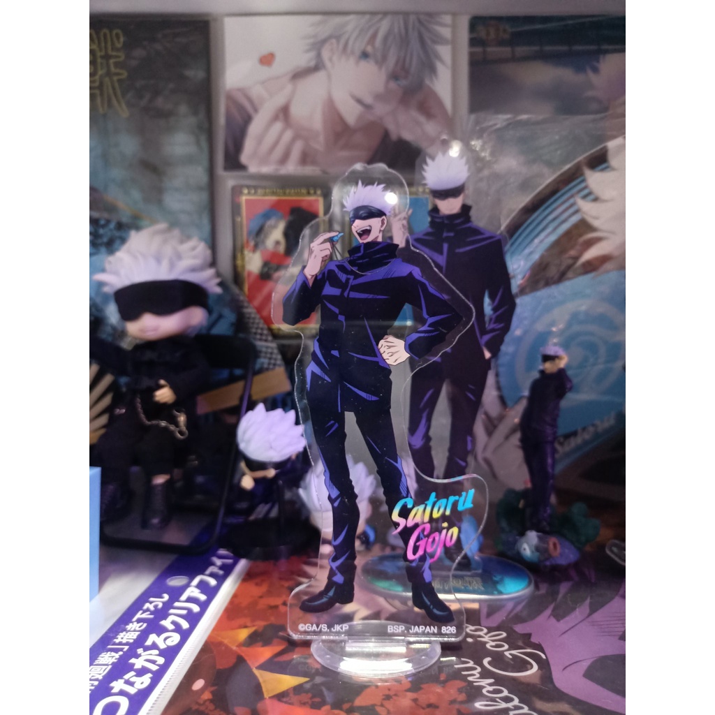 Jual OFFICIAL MERCH STANDEE AKRILIK GOJO SATORU JUJUTSU KAISEN | Shopee ...