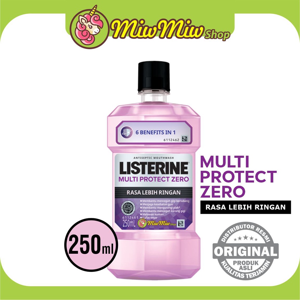 Jual LISTERINE Antiseptic Mouthwash (Obat Kumur Antiseptik Listerin ...