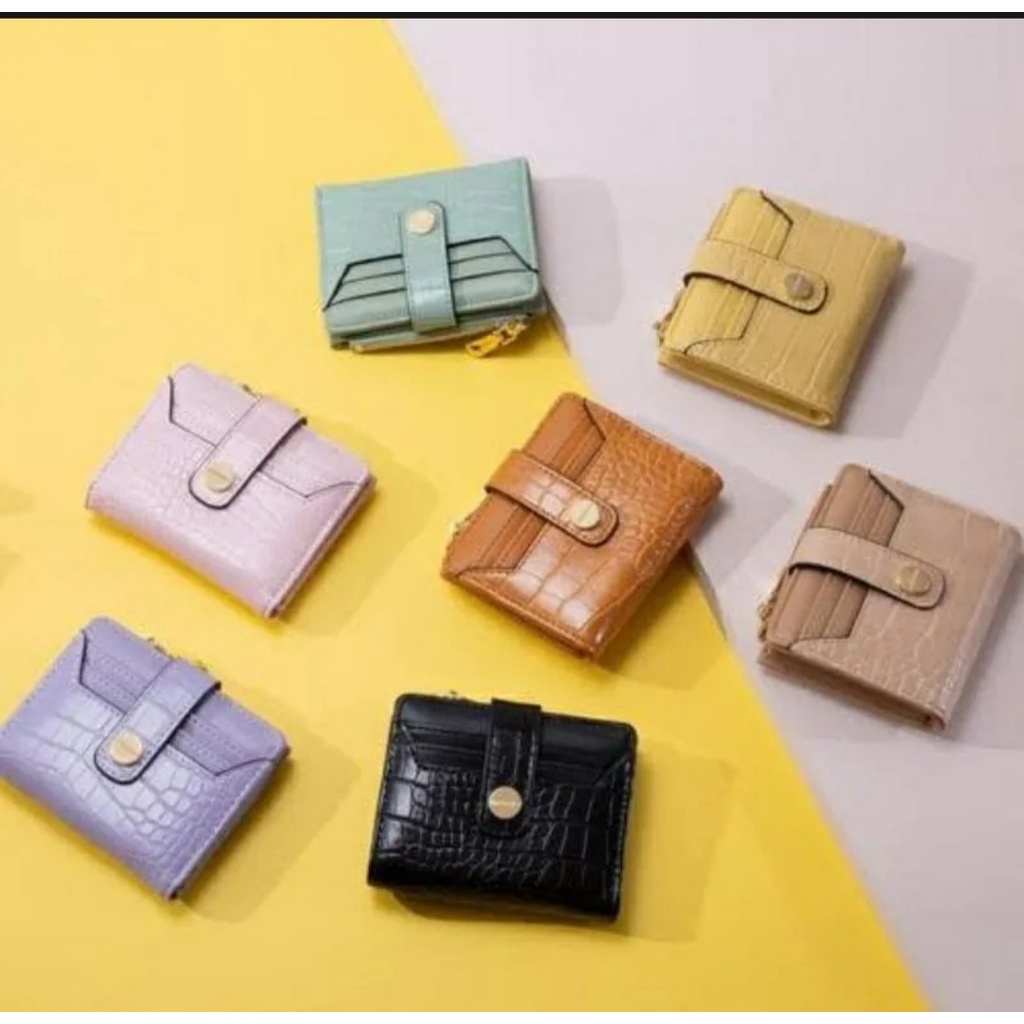Jual Dompet lipat / Dompet wanita / Dompet kartu / Tas Wanita mini /Dompet koin kekinian ...