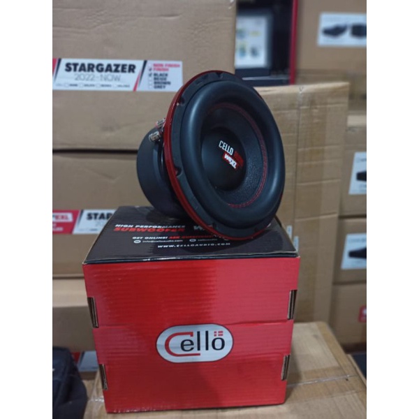 Jual subwoofer mobil Cello W8XL Double Coil 8 inch | Shopee Indonesia
