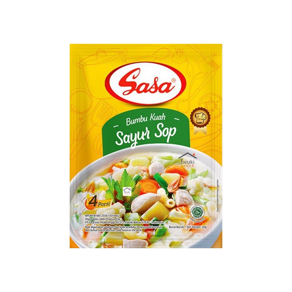 Jual Sasa Bumbu Kuah Sayur Sop Bumbu Masak Instan dan Praktis | Shopee Indonesia