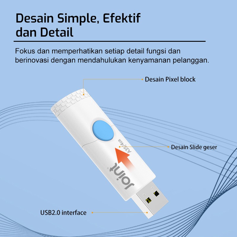 Jual Flashdisk / Flashdriver Joint A35 16GB Merah/Biru/Hijau/Ungu ...