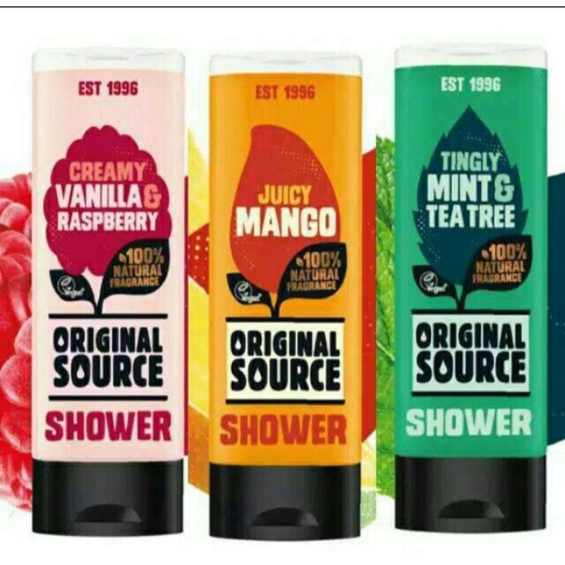 Jual Original source Shower cream Body wash 250ML | Shopee Indonesia