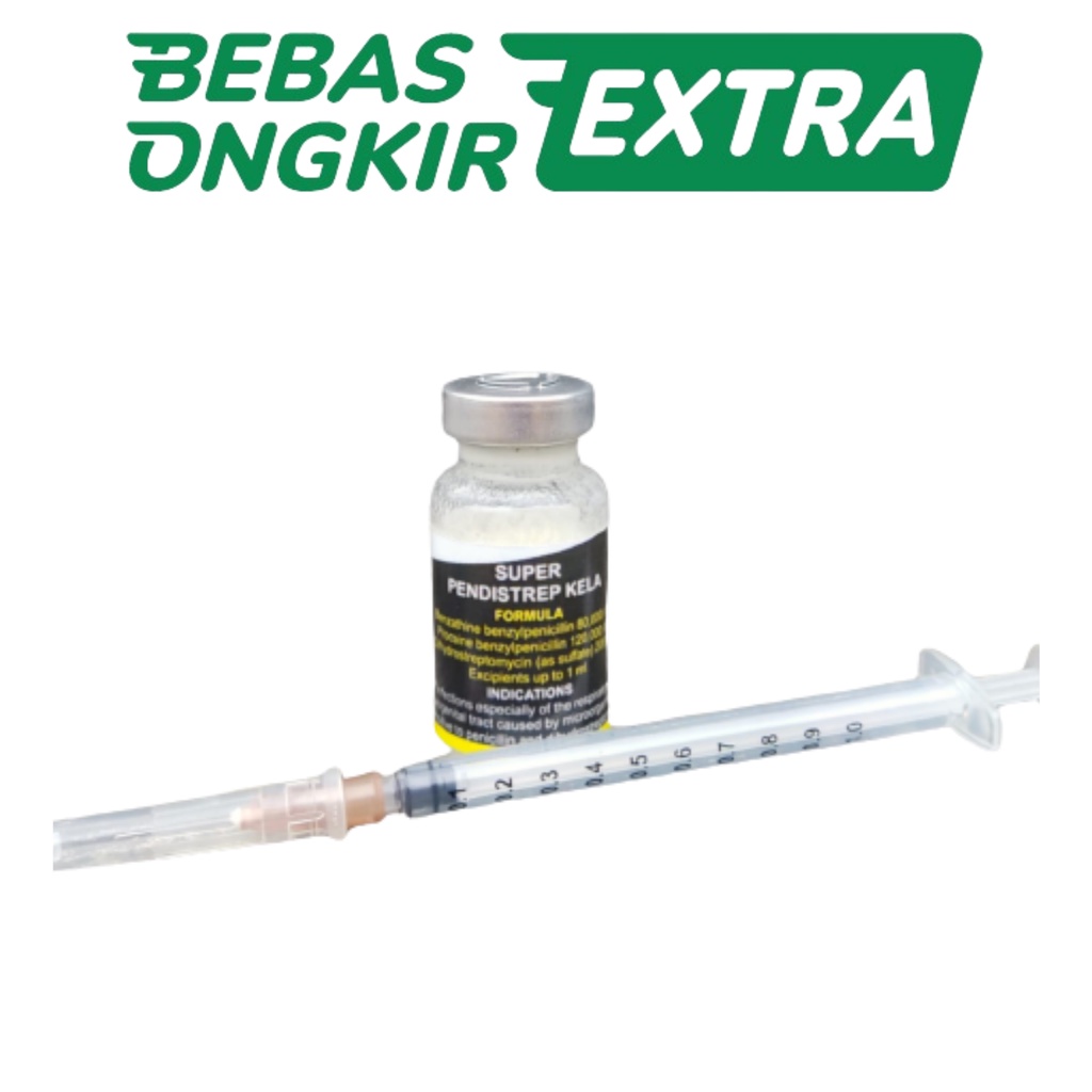 Jual PENDISTREP KELA (KELA BELGIUM) + spuit 1 ml - Obat ayam Anti Dugal ...