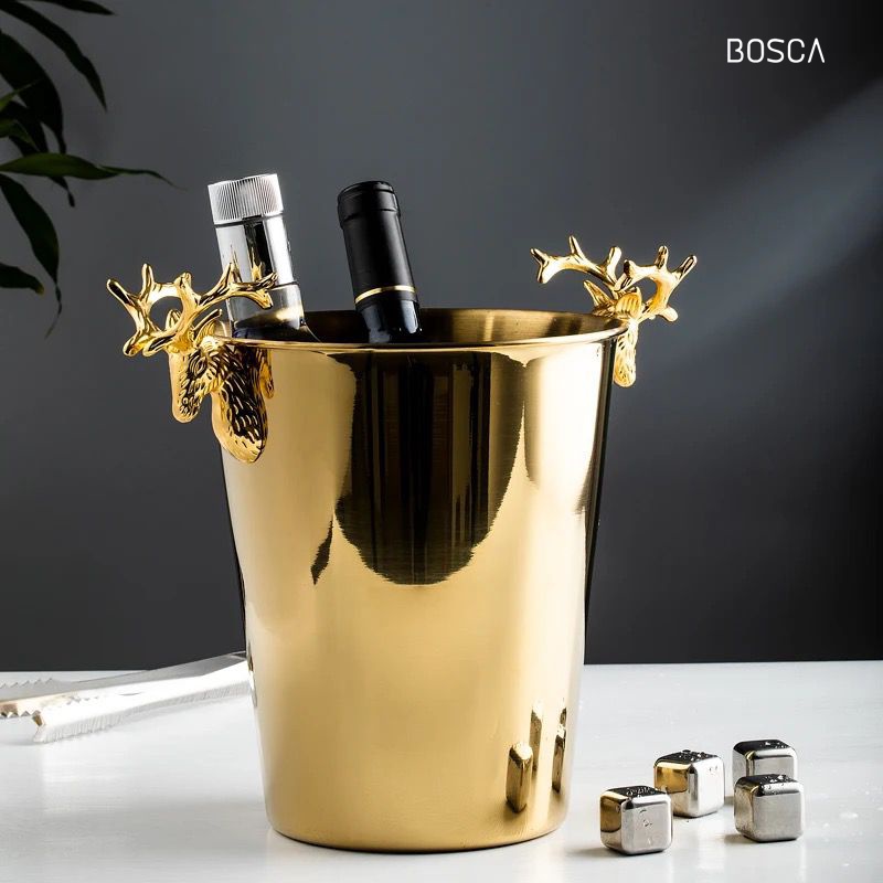 Jual Bosca Living - Luxury Deer Ice Bucket / Tempat Wine Mewah Bahan ...