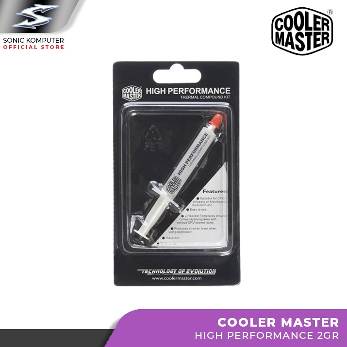 Jual Cooler Master Mastergel High Performance Thermal Paste Processor ...