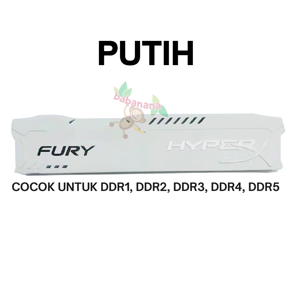 Jual Heatsink Heatspreader Ram Ddr2 Ddr3 Ddr4 Ddr5 Kingston Fury Hyperx