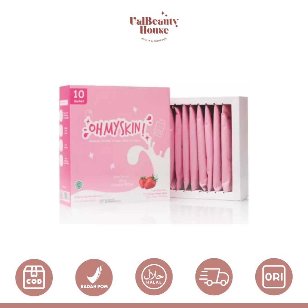 Jual Oh My Skin! - Collagen Powder Drink - Suplemen Pemutih Kulit ...