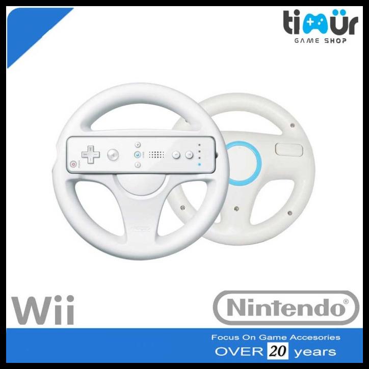 Jual Racing Wheel Mario Go Kart Steering Wiimote Nintendo Wii | Shopee ...